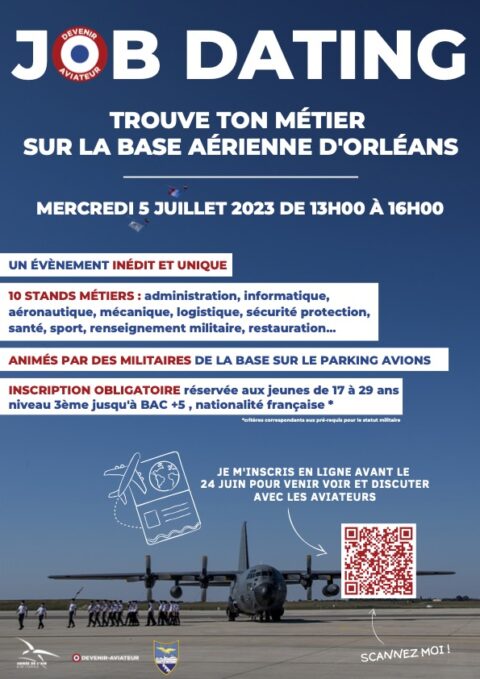 Trouver un job sur la base aérienne d’Orléans, c’est possible ...